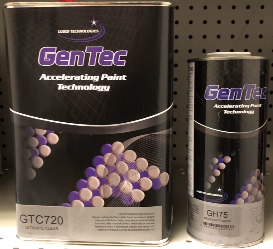 GenTec GTC 720 Ultimate Clearcoat, 1 gal, High Gloss, 4:1 Mixing ...